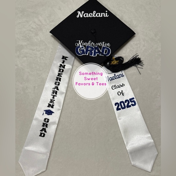 None | Accessories | Graduation Cap Stole With Custom Design For All ...